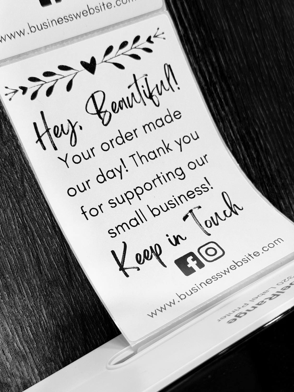 4" x 6" Floral Hey Beautiful Printable Digital File (Customized ...