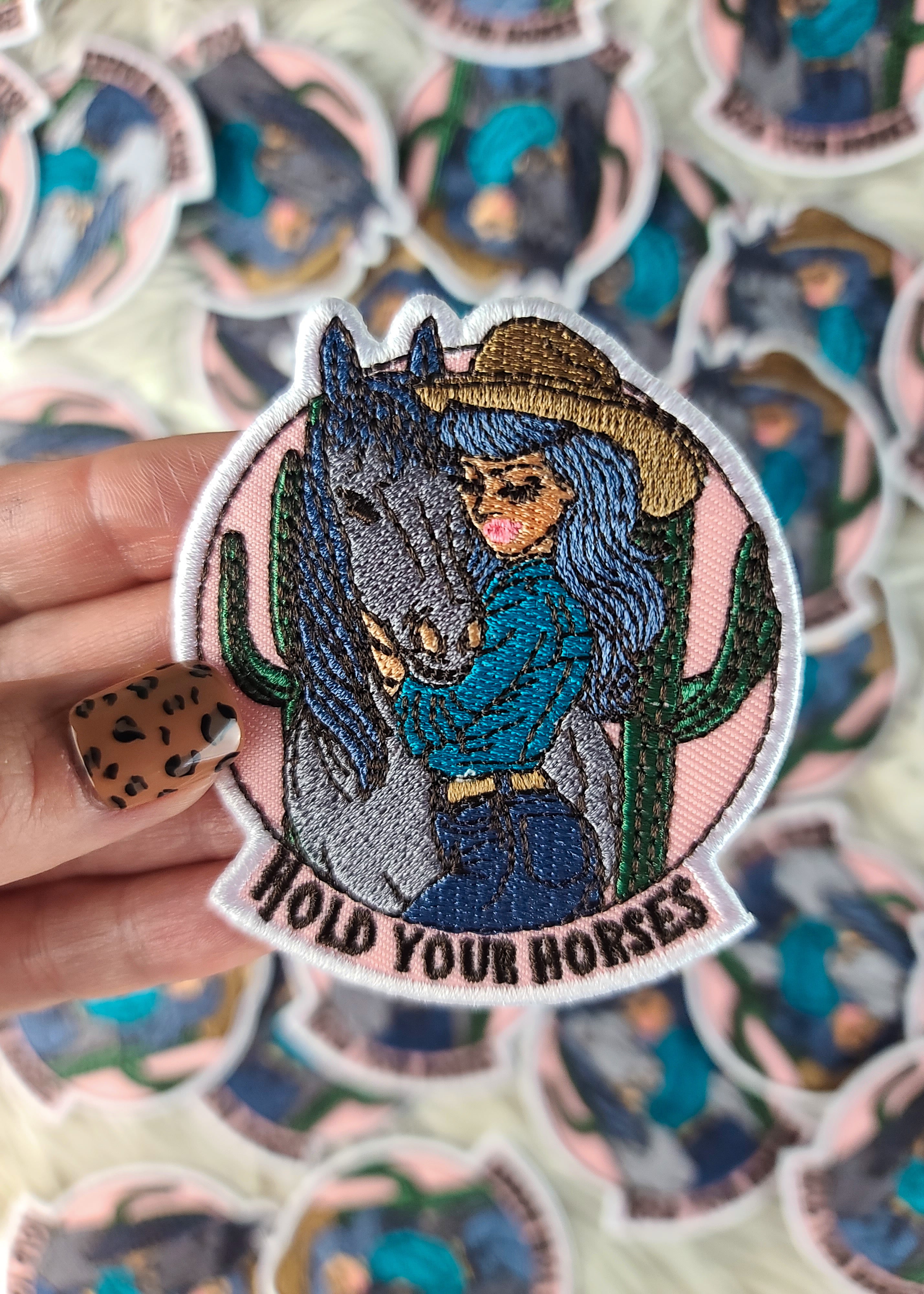 Hold Your Horses - Wholesale Iron On Patches – Sorrel South