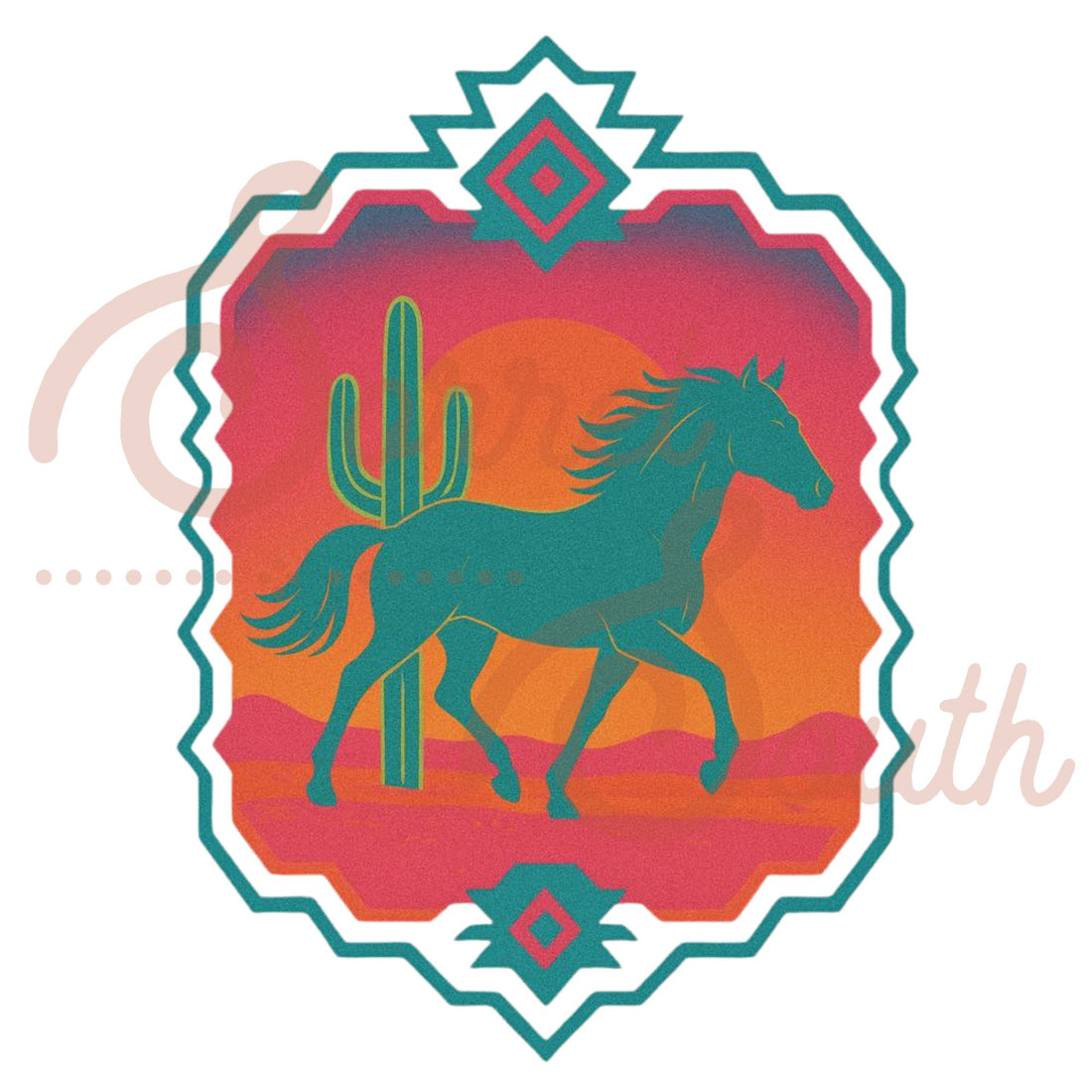 Aztec Horse PNG – Sorrel South