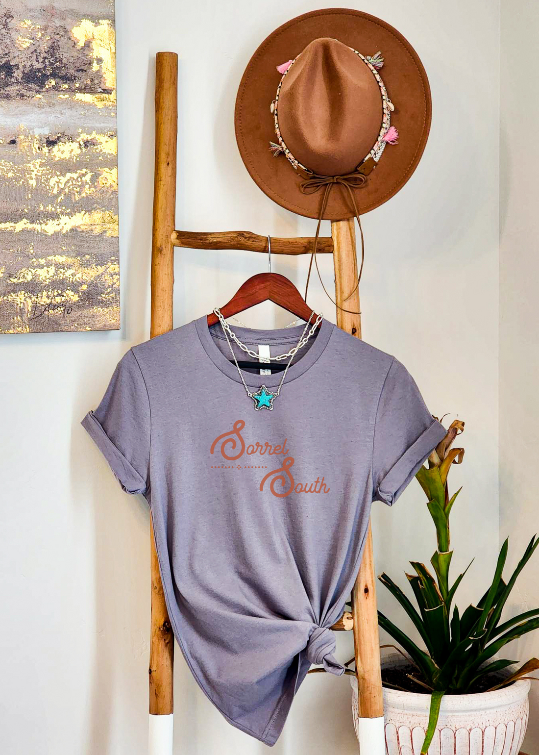 Bella 3001 Storm Short Sleeve Shirt Mockup – Sorrel South