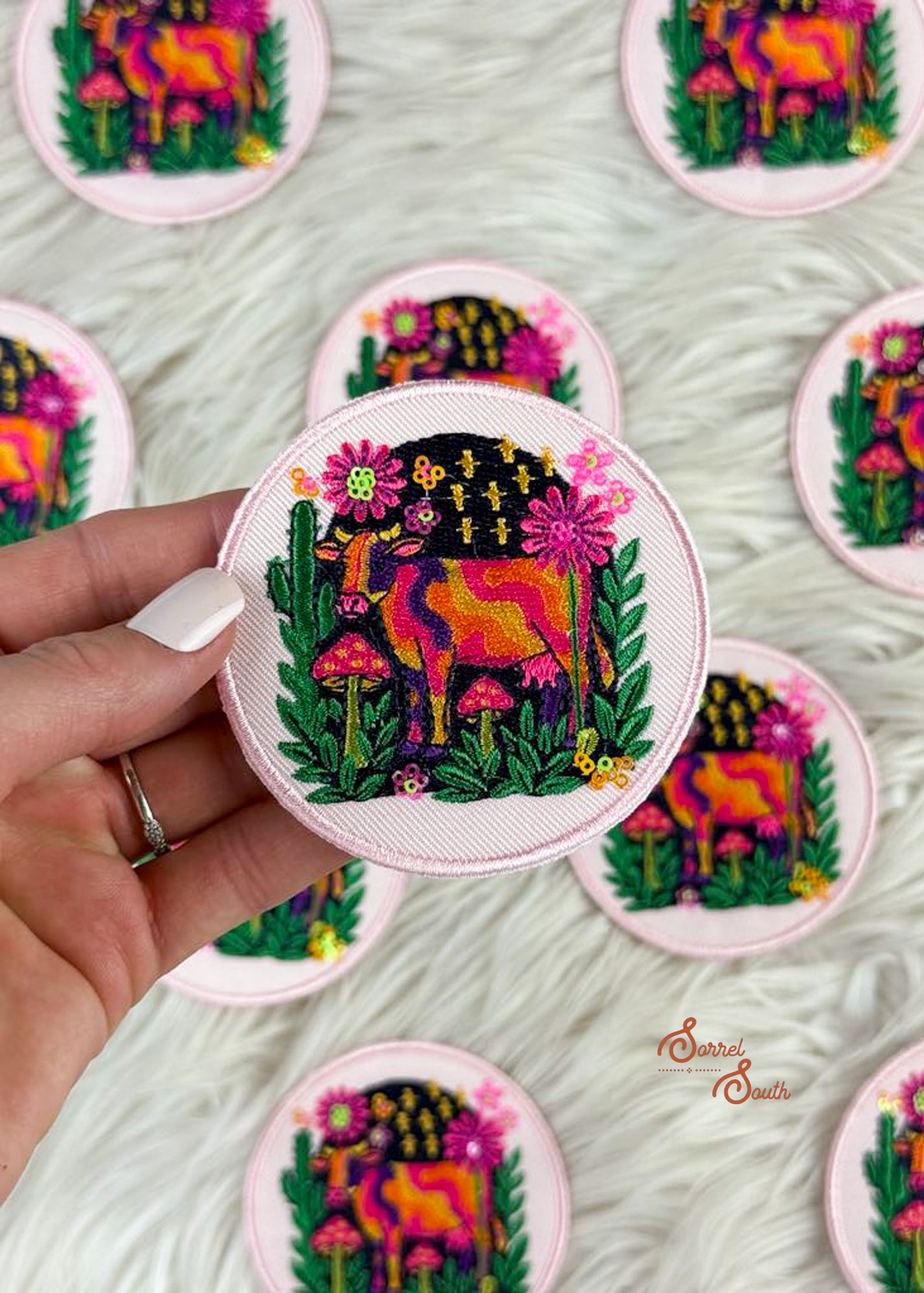 Forever Chasing Sunsets Patch- Wholesale Iron On Patches – Sorrel South